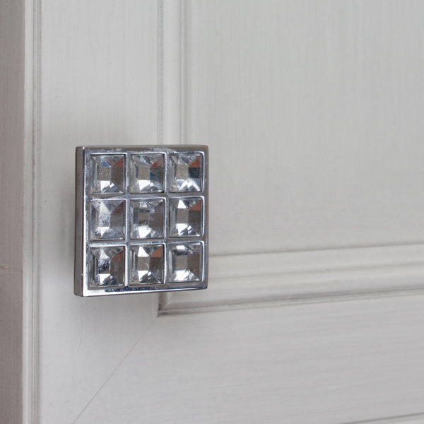 GlideRite Hardware Classic Square Crystal Knob & Reviews | Wayfair
